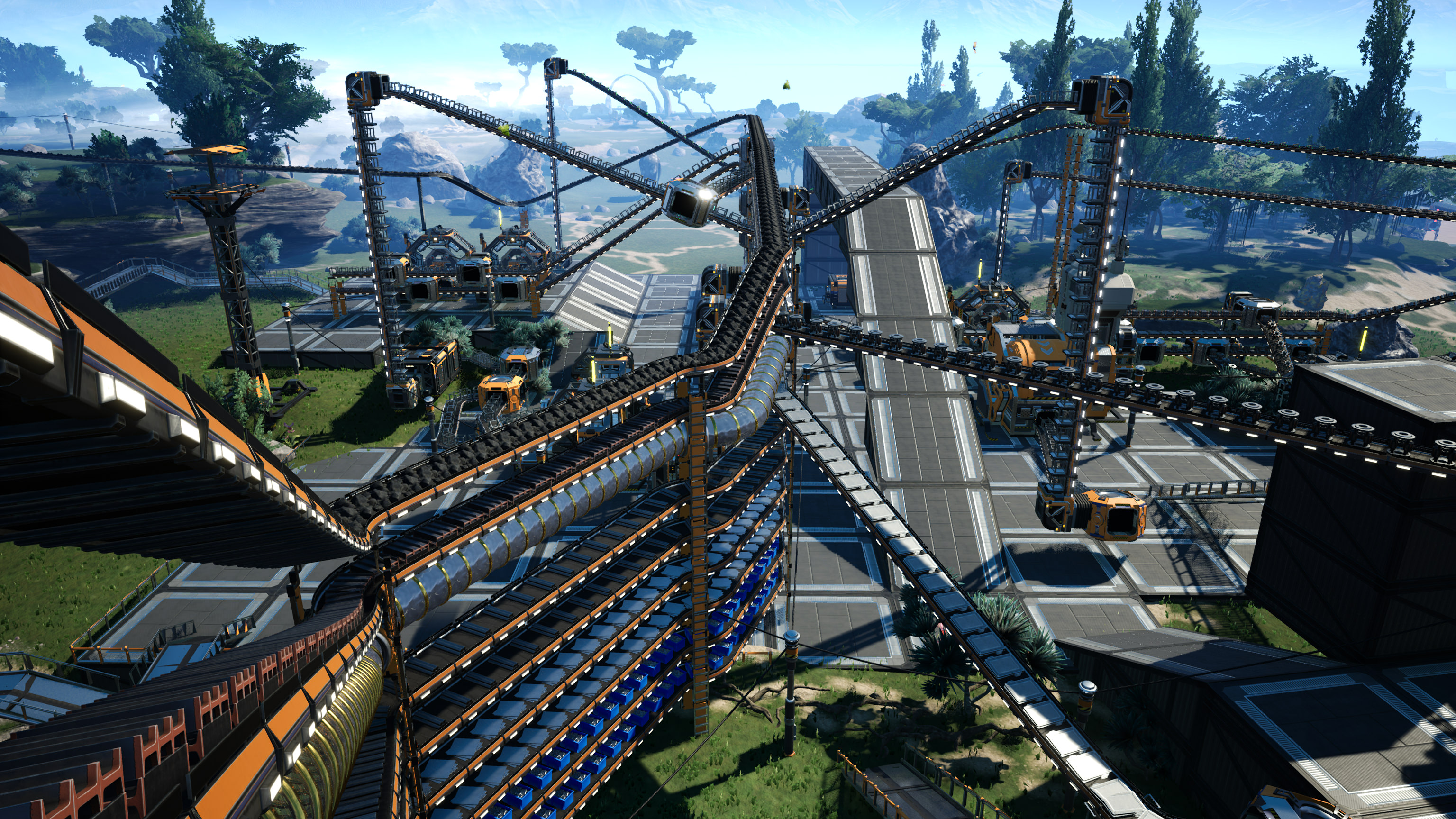 how do you guys make neatly organized efficient factories? : satisfactory