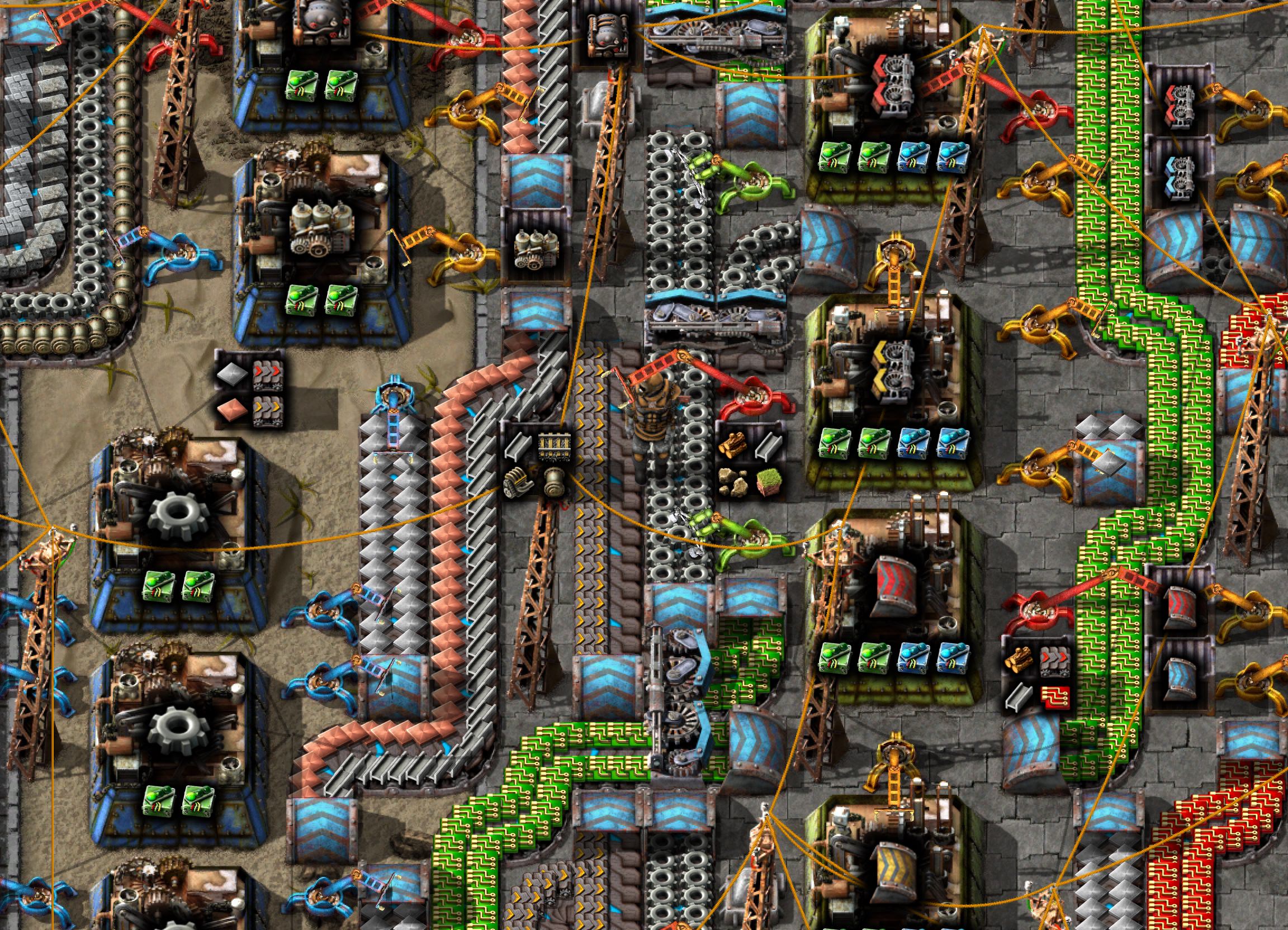 Who needs logistics autotrash when you can throw down random chests ...